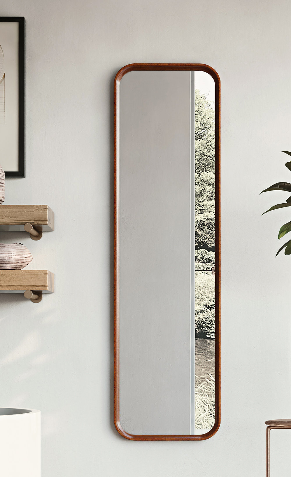 Joss & Main Alexandra Traditional Full Length Wood Framed Wall Mirror ...