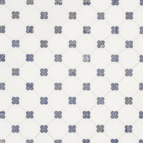 MSI Azula Hatchwork 11.75" x 12.2" Marble Mosaic Tile & Reviews | Perigold