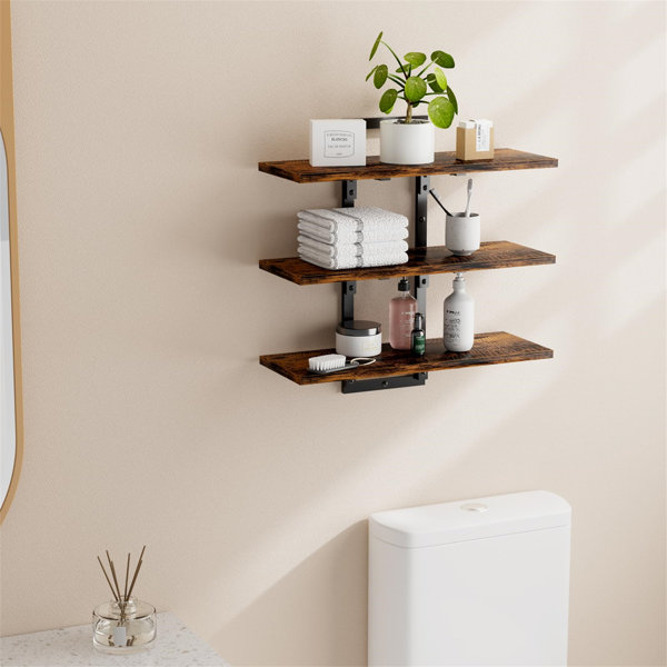 Williston Forge Wall Floating Shelves, 16 Inch Floating Shelves ...