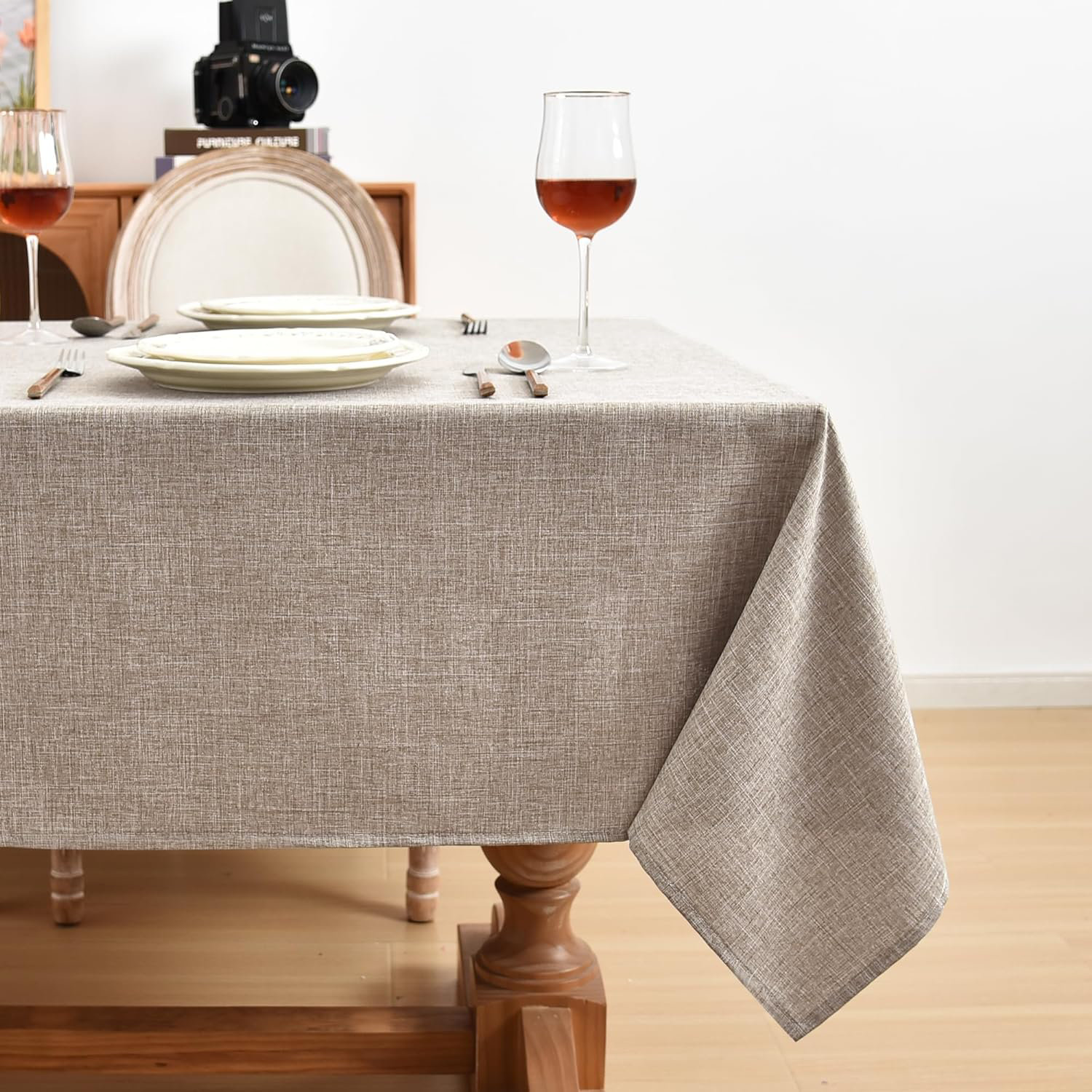 Gracie Oaks Windale Rectangle Linen Blend Dining Linen Set - Set of 2 ...
