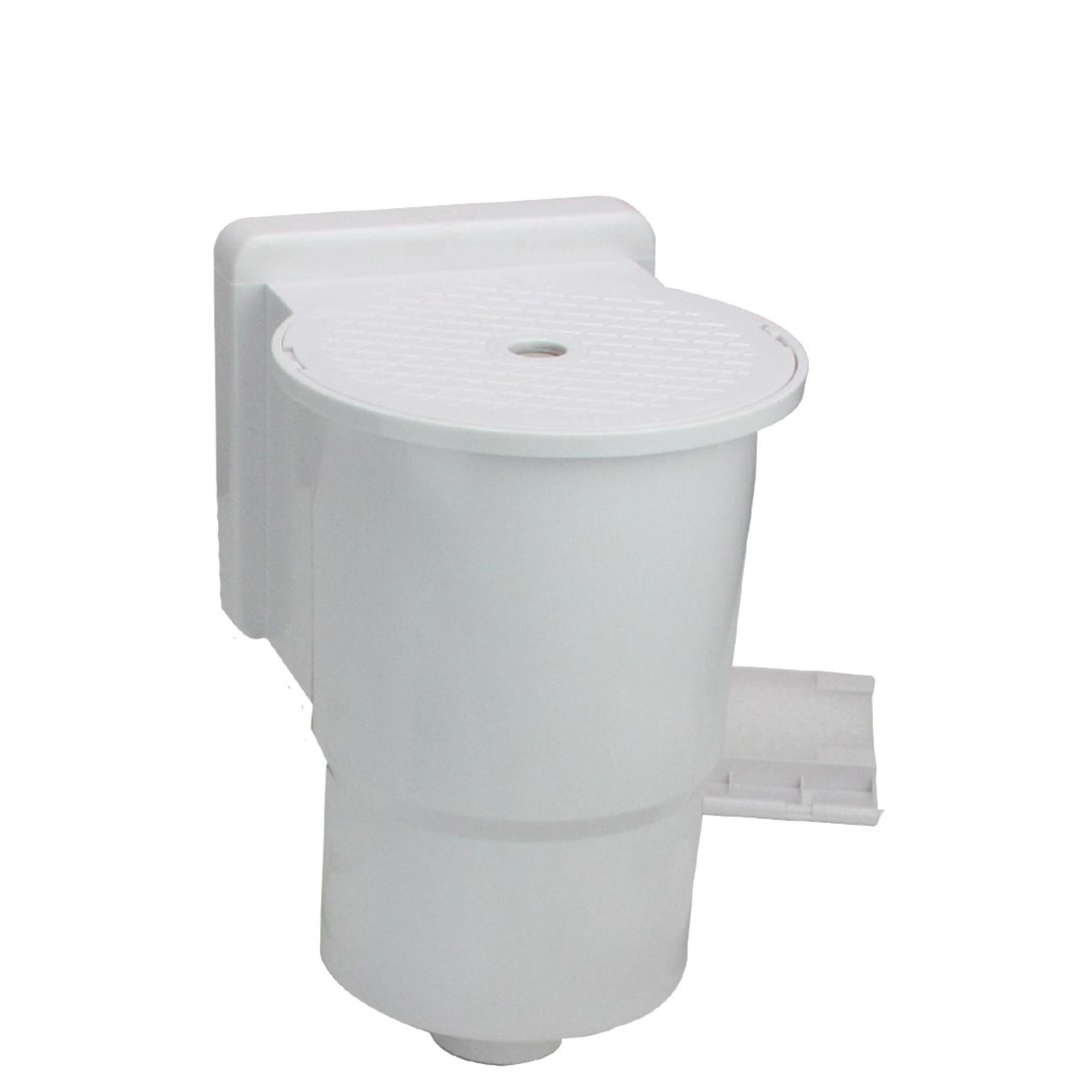 Northlight Seasonal 13.75" White Wide Mouth Thru Wall Skimmer With ...