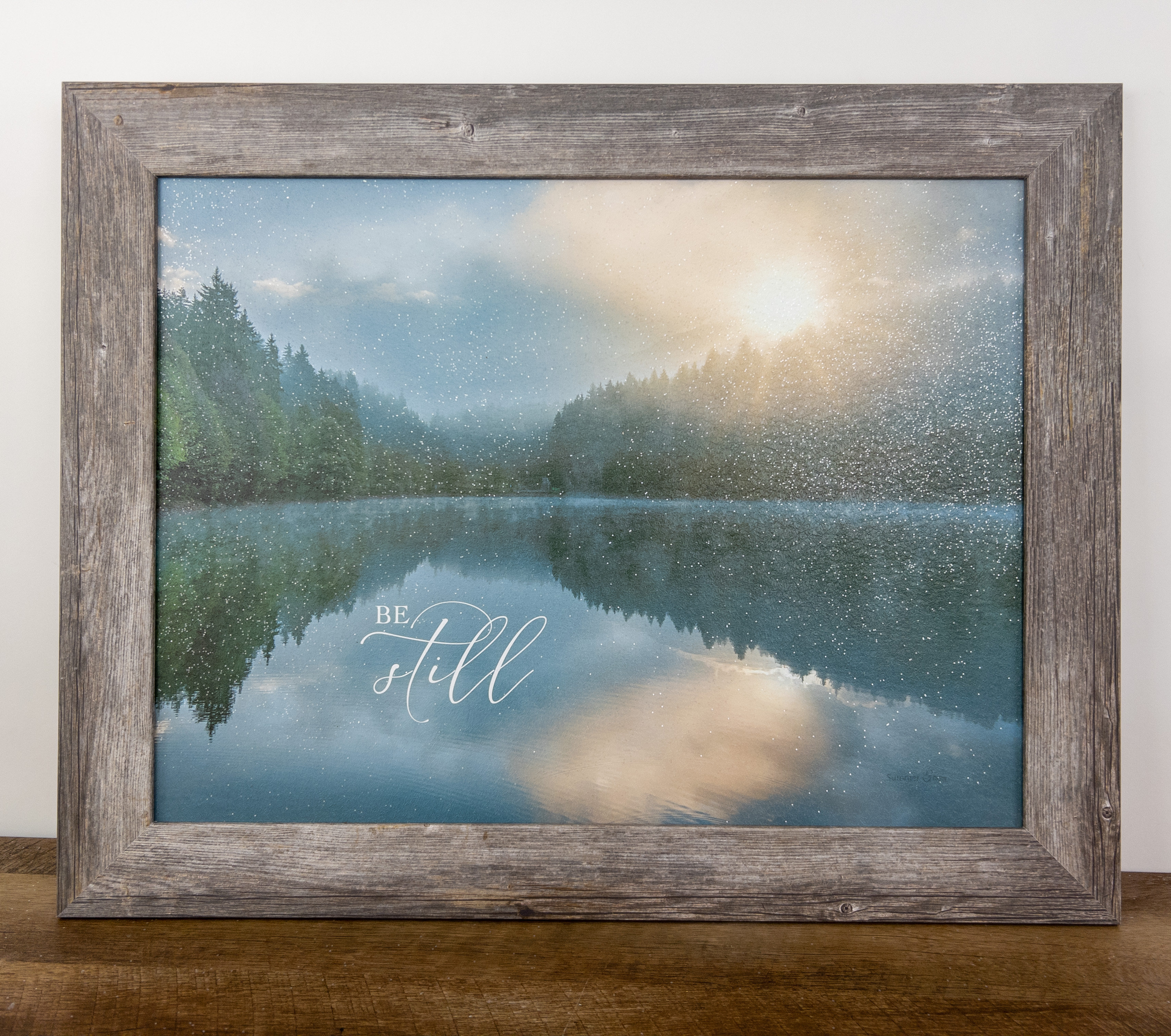 Millwood Pines Be Still - Picture Frame Graphic Art | Wayfair