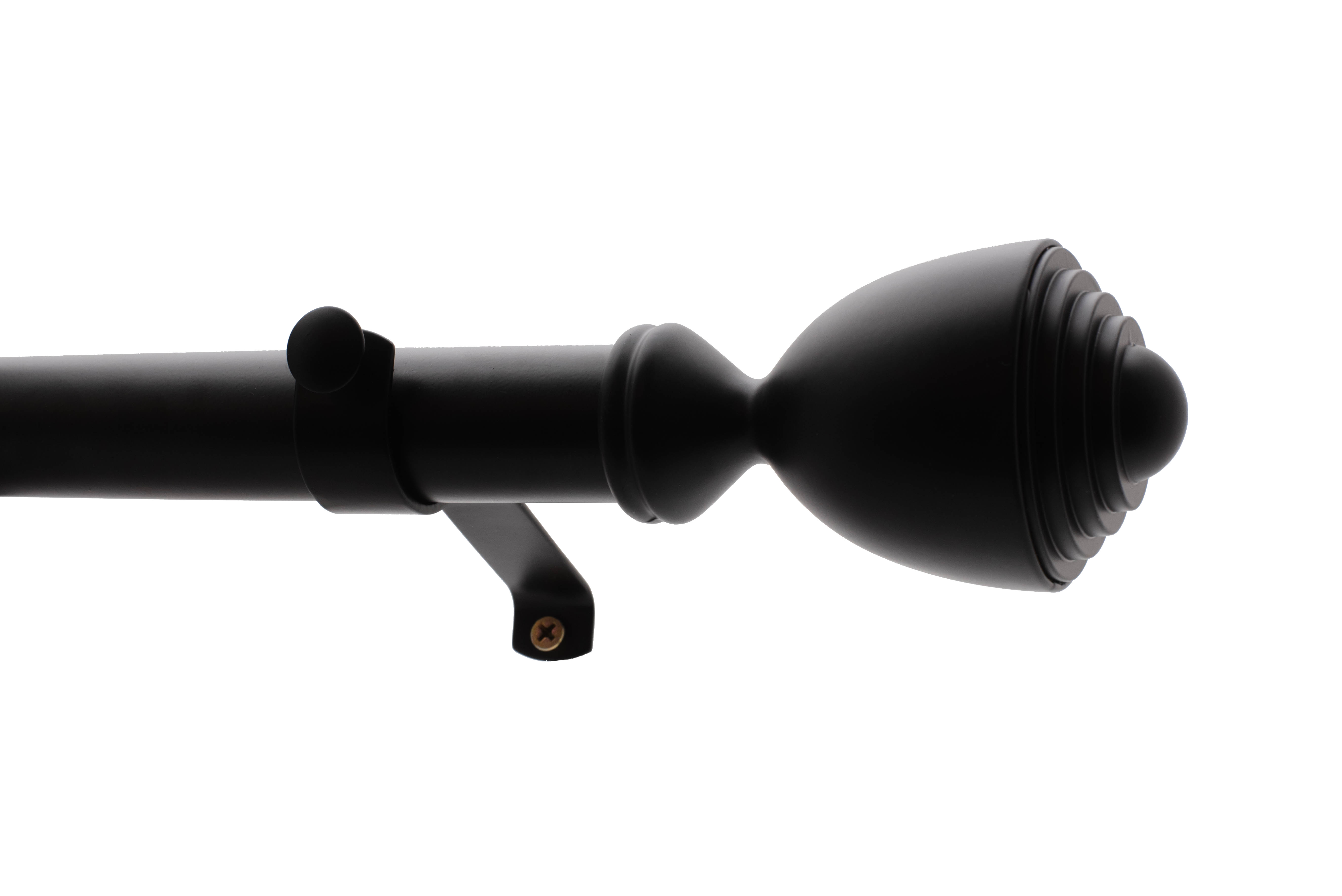 Red Barrel Studio® Catonsville Telescopic Single Curtain Rod & Reviews ...