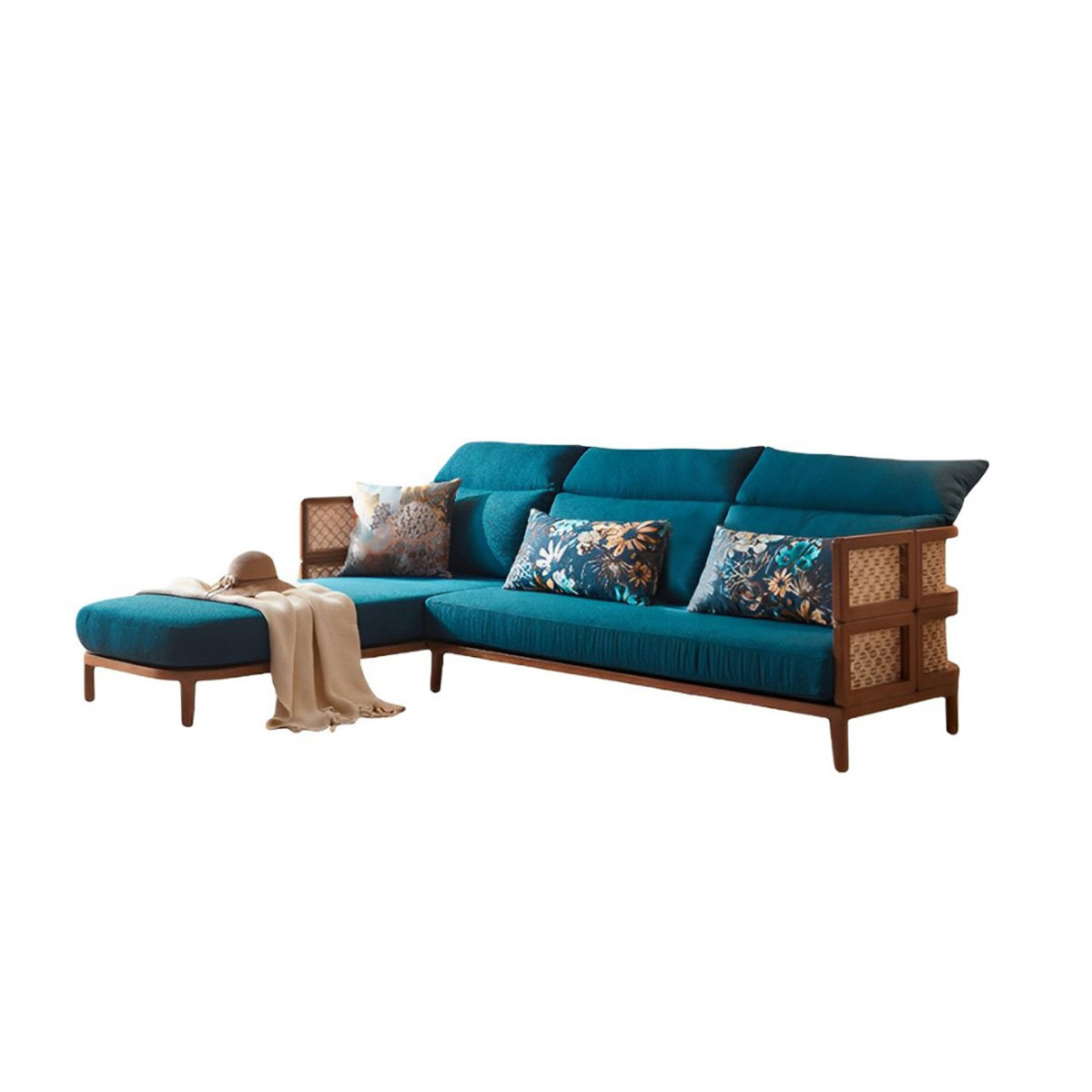 Danbenla design Nordic simple solid wood rest sofa set | Wayfair