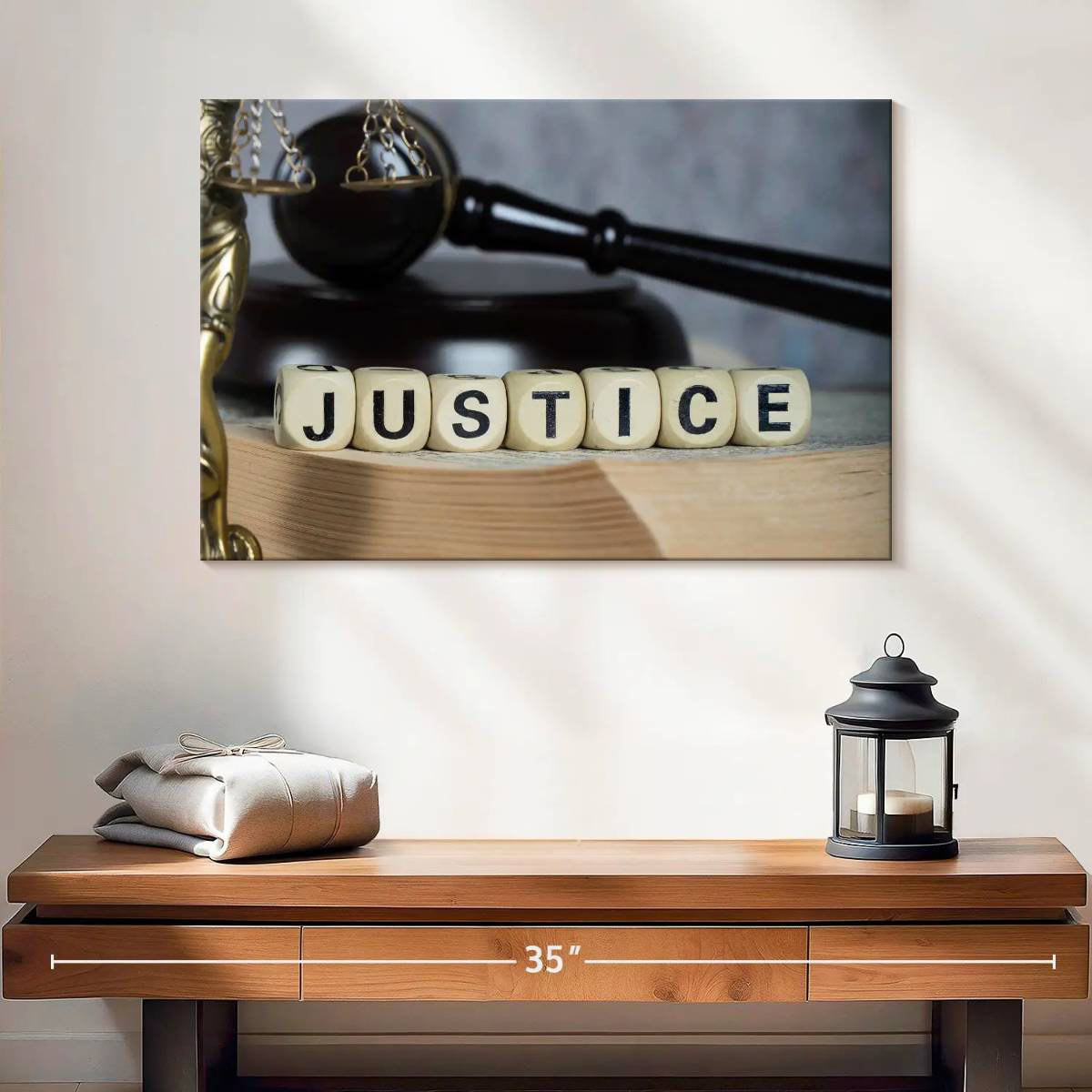 Winston Porter Justice Letter Dice | Wayfair