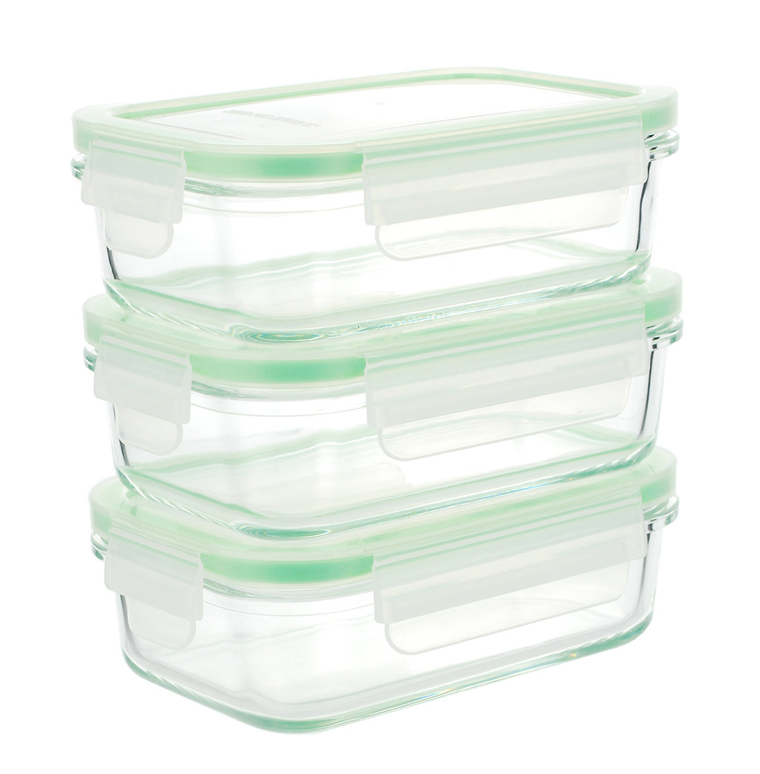 Kinetic GoGREEN Glassworks 3 Container Food Storage Set "& Reviews ...