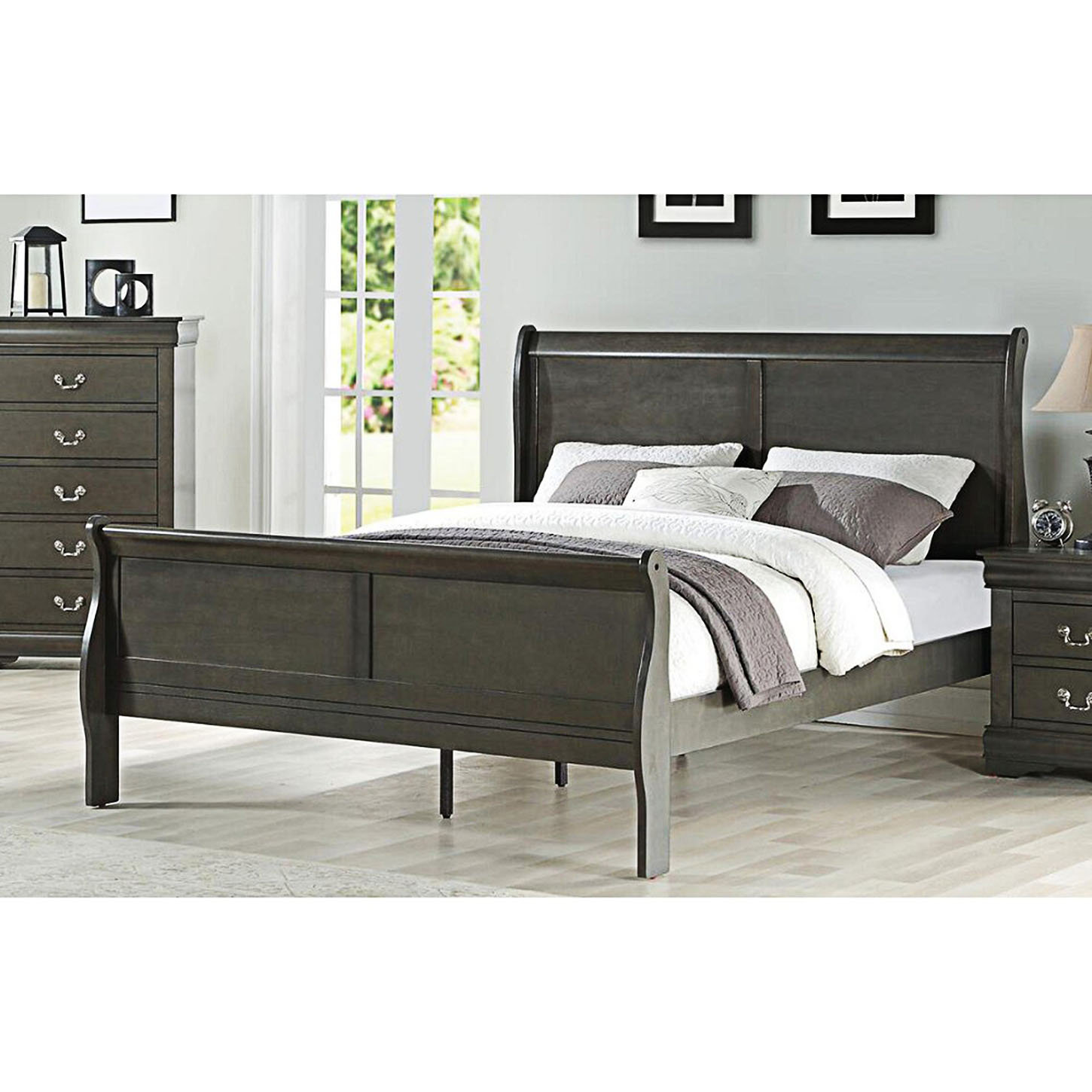 Darby Home Co Modern Open-Frame Bed | Wayfair