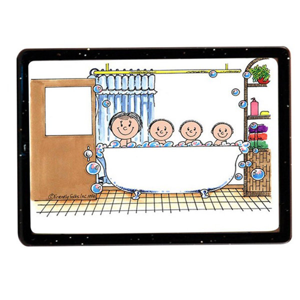 Printed Perfection Personalized Tub Time - Three Children with Mom ...