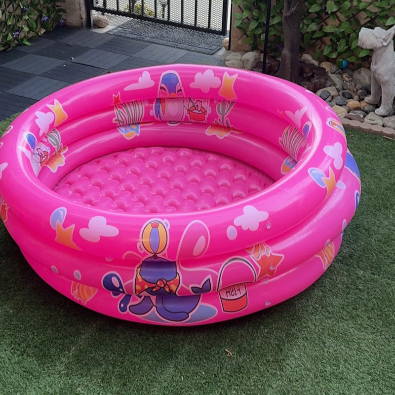 JASODI 10ft ×30in Above Ground Pool Easy Set, Blow Up Pool Kiddie Pool ...