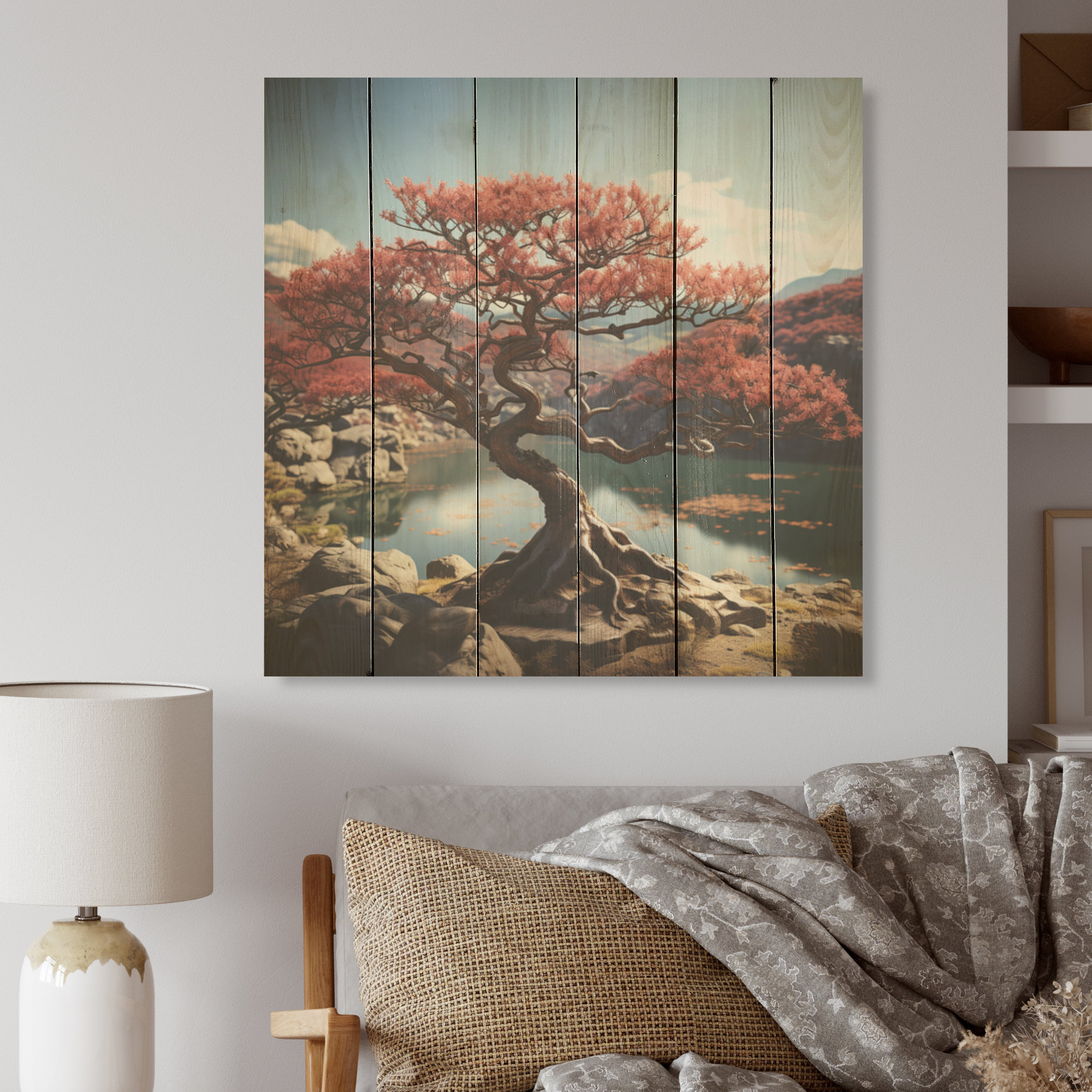 Winston Porter Maple Tree With Graceful Curves - Tree Maple Wood Art On ...