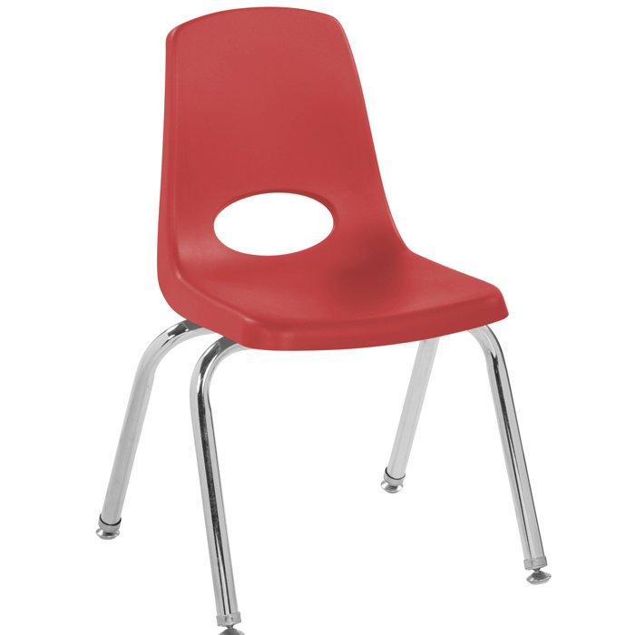 Factory Direct Partners Stacking Classroom Chair ( Set of 6 ) & Reviews ...