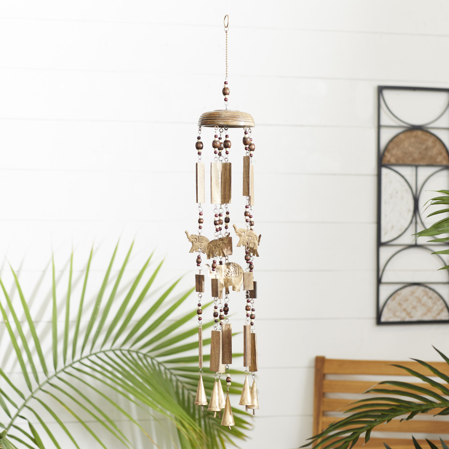 Etta Avenue™ Fenway Mango Wood Wind Chime | Wayfair