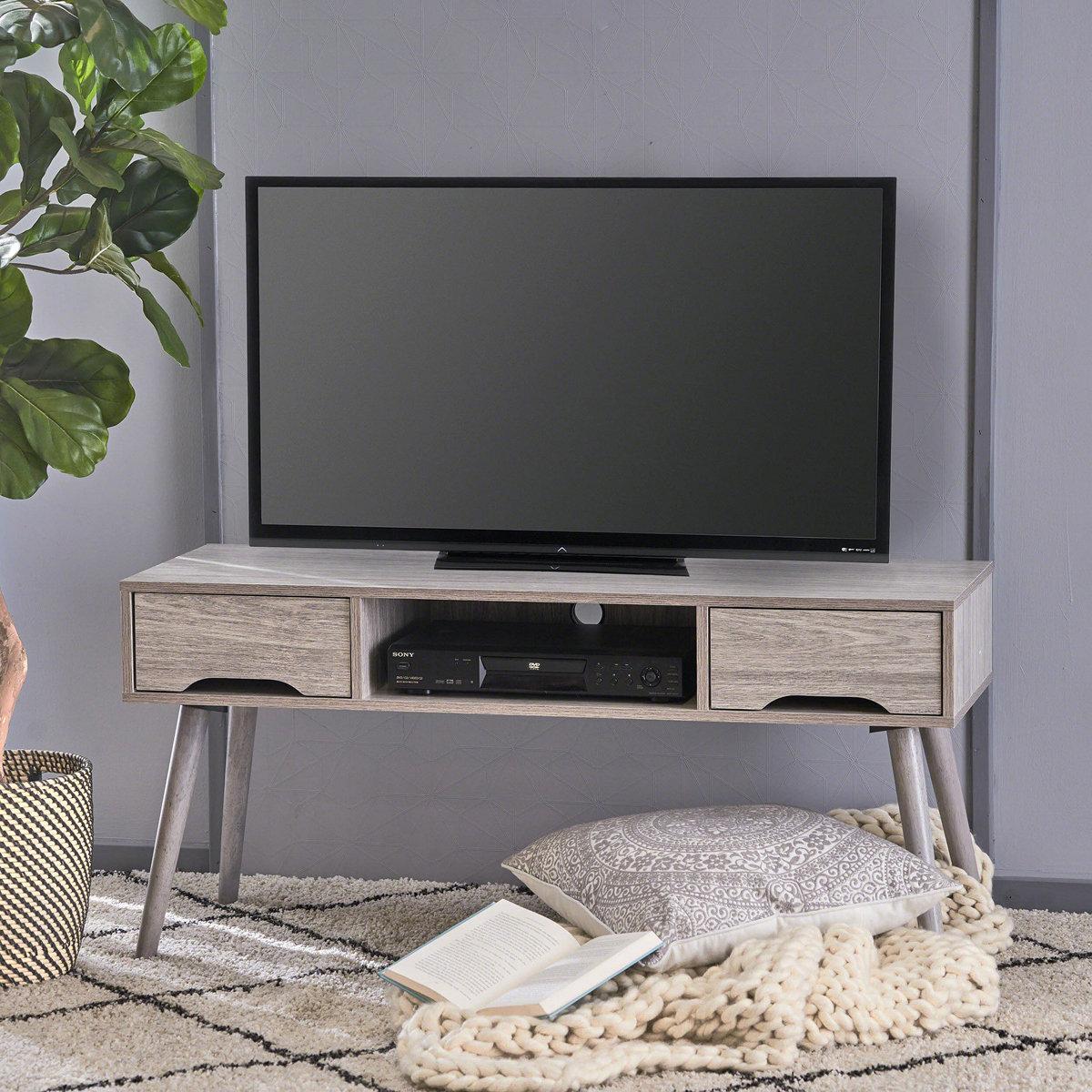 George Oliver Malini 47.49'' Media Console | Wayfair