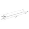Hokku Designs 18 Pack Clear Acrylic Vinyl Record Wall Mount Shelves ...