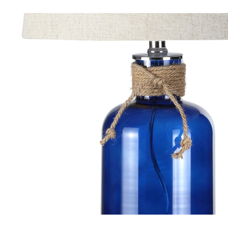 Bayou Breeze Kissner Glass Bottle 24" Table Lamp & Reviews | Wayfair