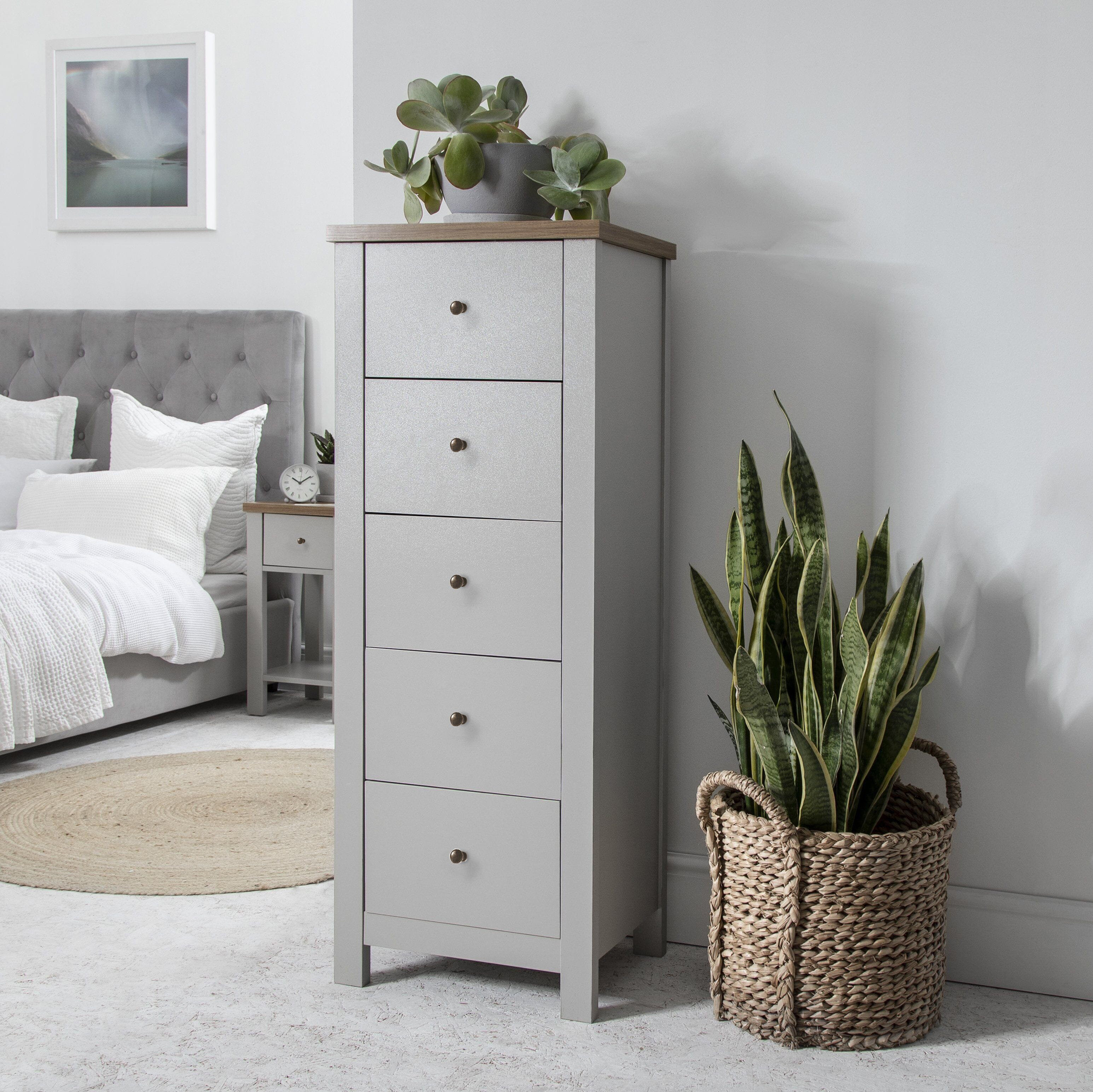 Marlow Home Co. Allyzon 45cm W 5 - Drawer Chest of Drawers & Reviews ...