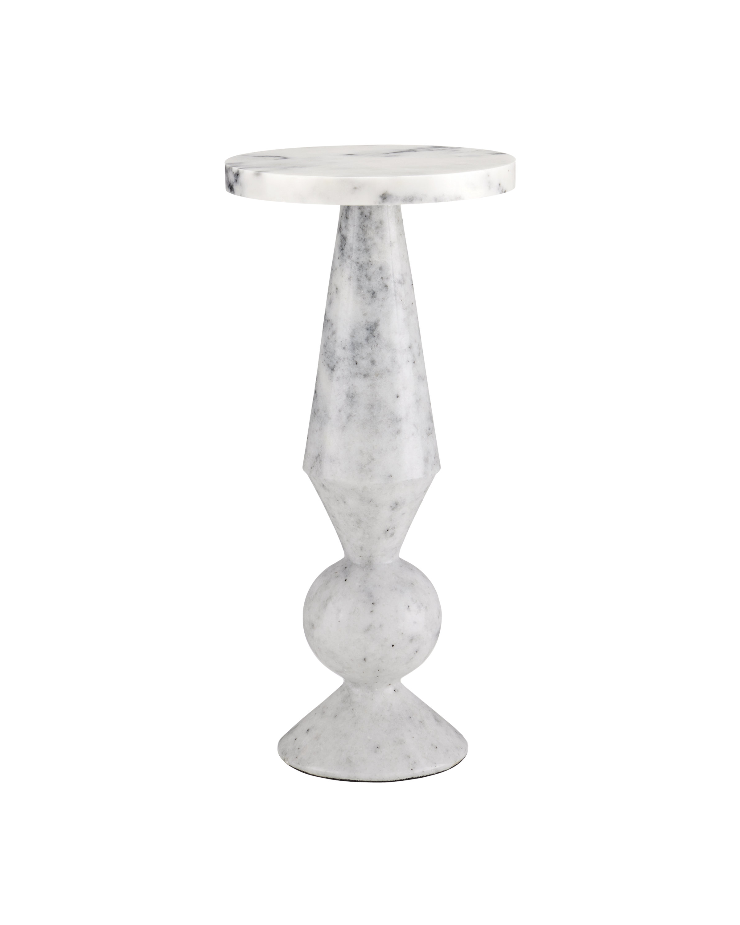 Currey & Company Quince Pedestal End Table | Perigold