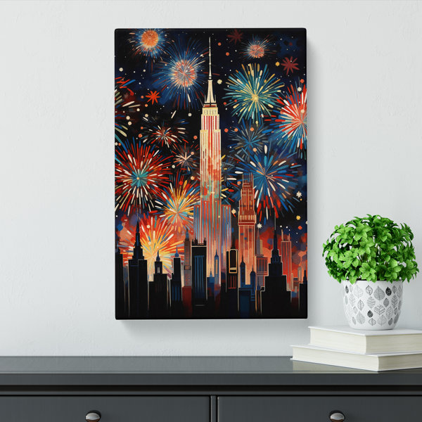 Marlow Home Co. Fireworks - Print | Wayfair.co.uk