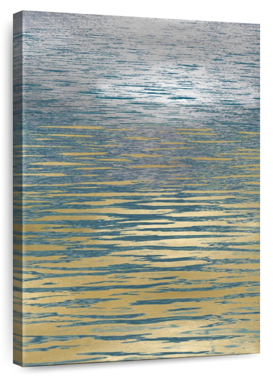 Wade Logan® Avery Ocean Current Reflection II | Wayfair