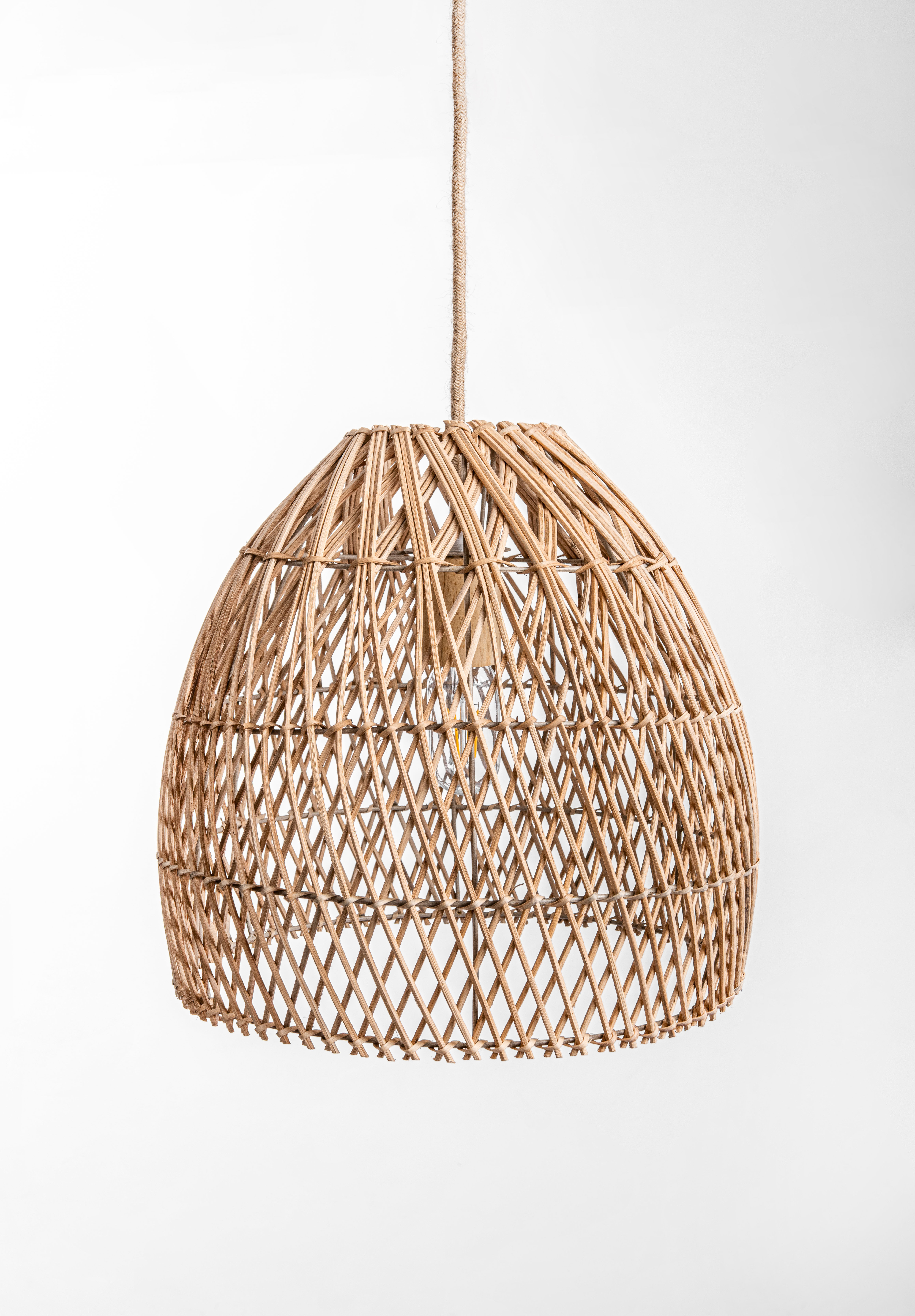 Bayou Breeze Harlow Natural Rattan Hanging Light - Wayfair Canada