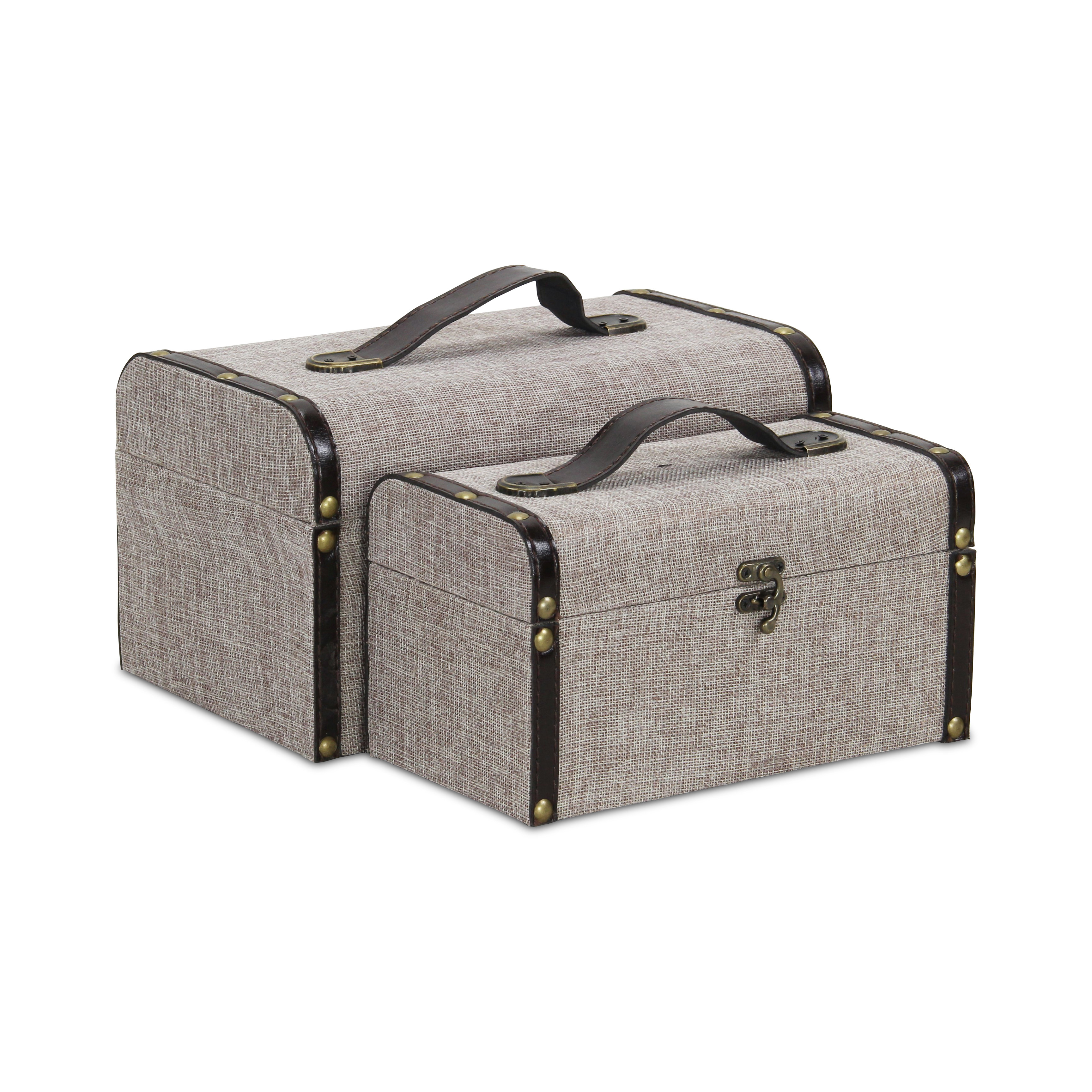 Cheungs Case 2 Piece Decorative Box Set | Wayfair