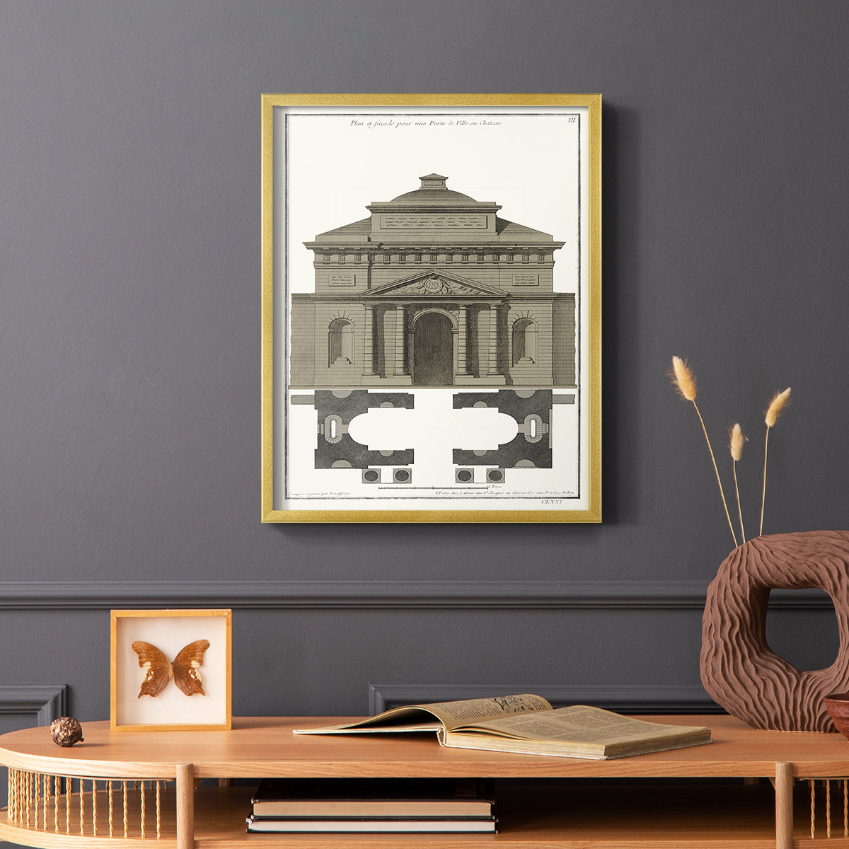 Winston Porter Buildings & Facades III Framed Print - Solid Wood | Wayfair