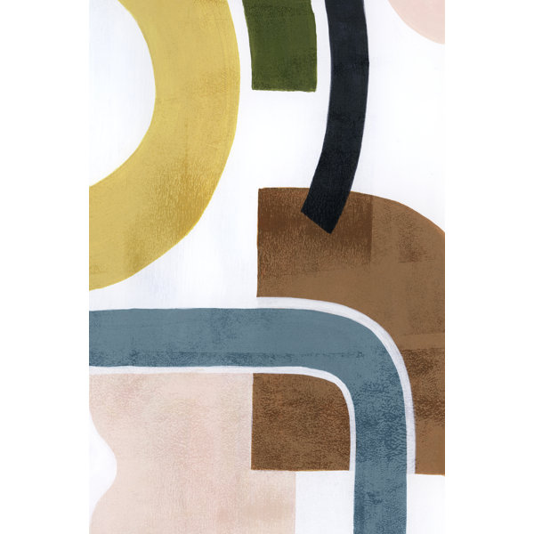 Ebern Designs Shifting Shapes II by Grace Popp - Wrapped Canvas ...