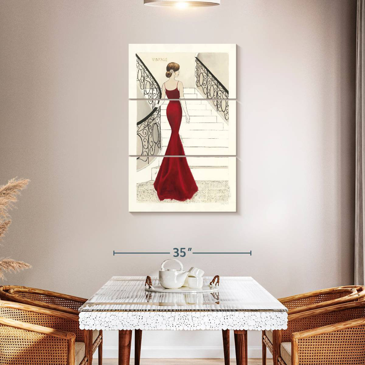 Mercer41 Shuttleworth La Belle Rouge | Wayfair