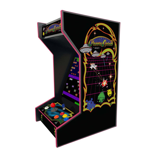 Suncoast Arcade Tabletop Arcade Machine with 19" Monitor and 60 Retro ...