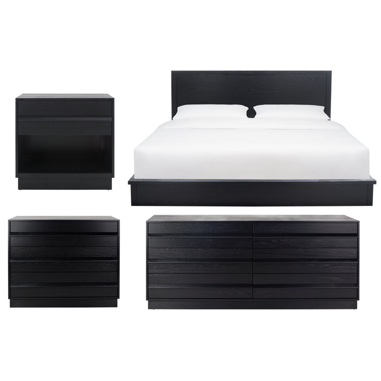 Hokku Designs Mehroo 4 Piece Bedroom Set & Reviews | Wayfair