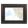Longshore Tides Del Mar Boat Basin | Nautical Chart | Framed Print ...