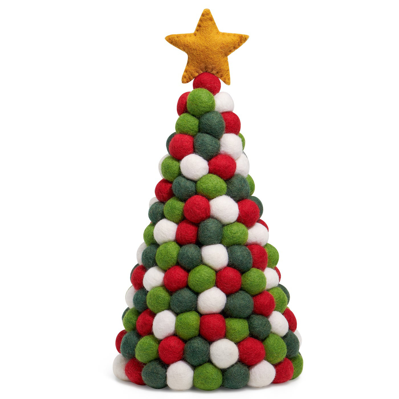 Torre & Tagus Designs LTD. MODWOOL 12" Hand-Felted Wool Ball Christmas ...