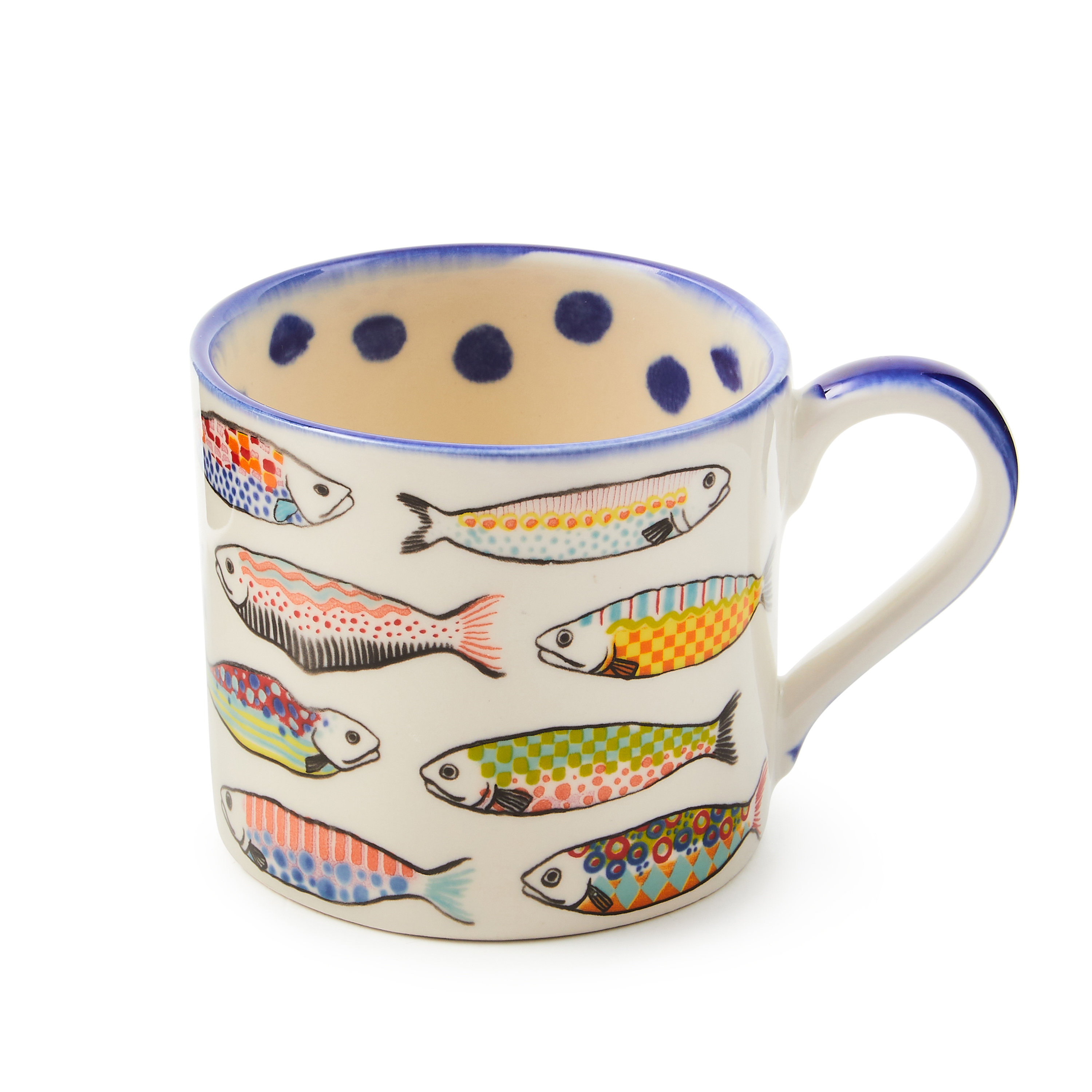MacKenzie-Childs Go Fish Mug | Wayfair