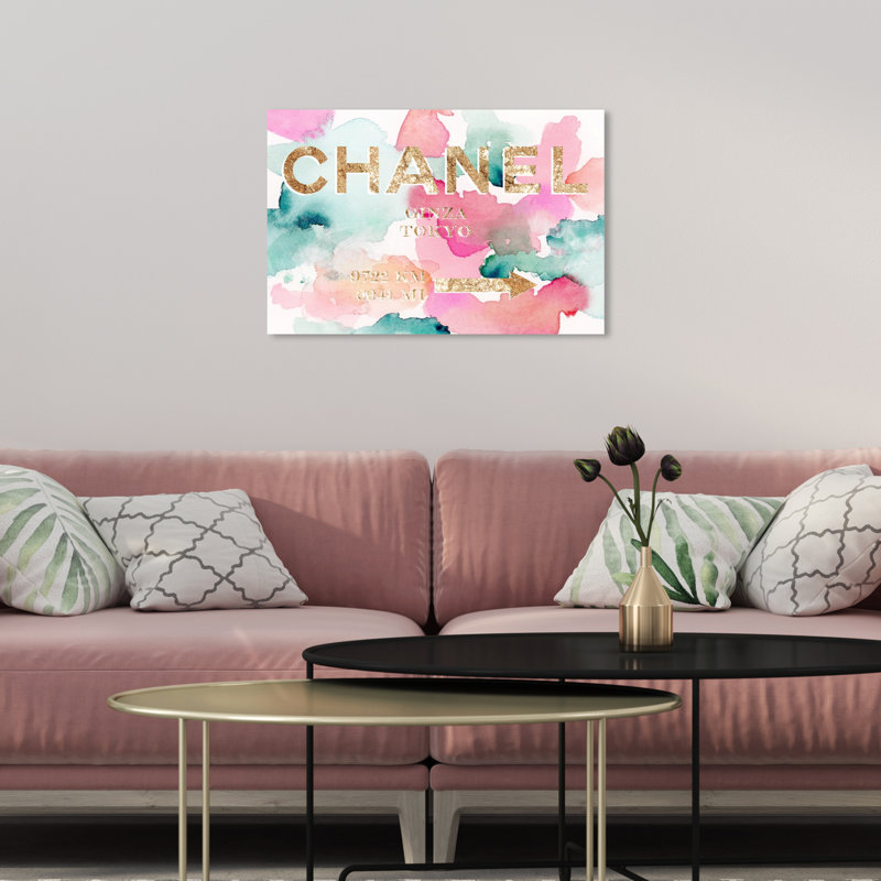 Art Remedy Large Couture Road Signs On Canvas Painting & Reviews | Wayfair