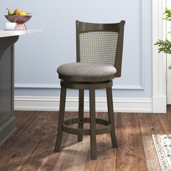 Kelly Clarkson Home Lilly Back Swivel Stool & Reviews | Wayfair