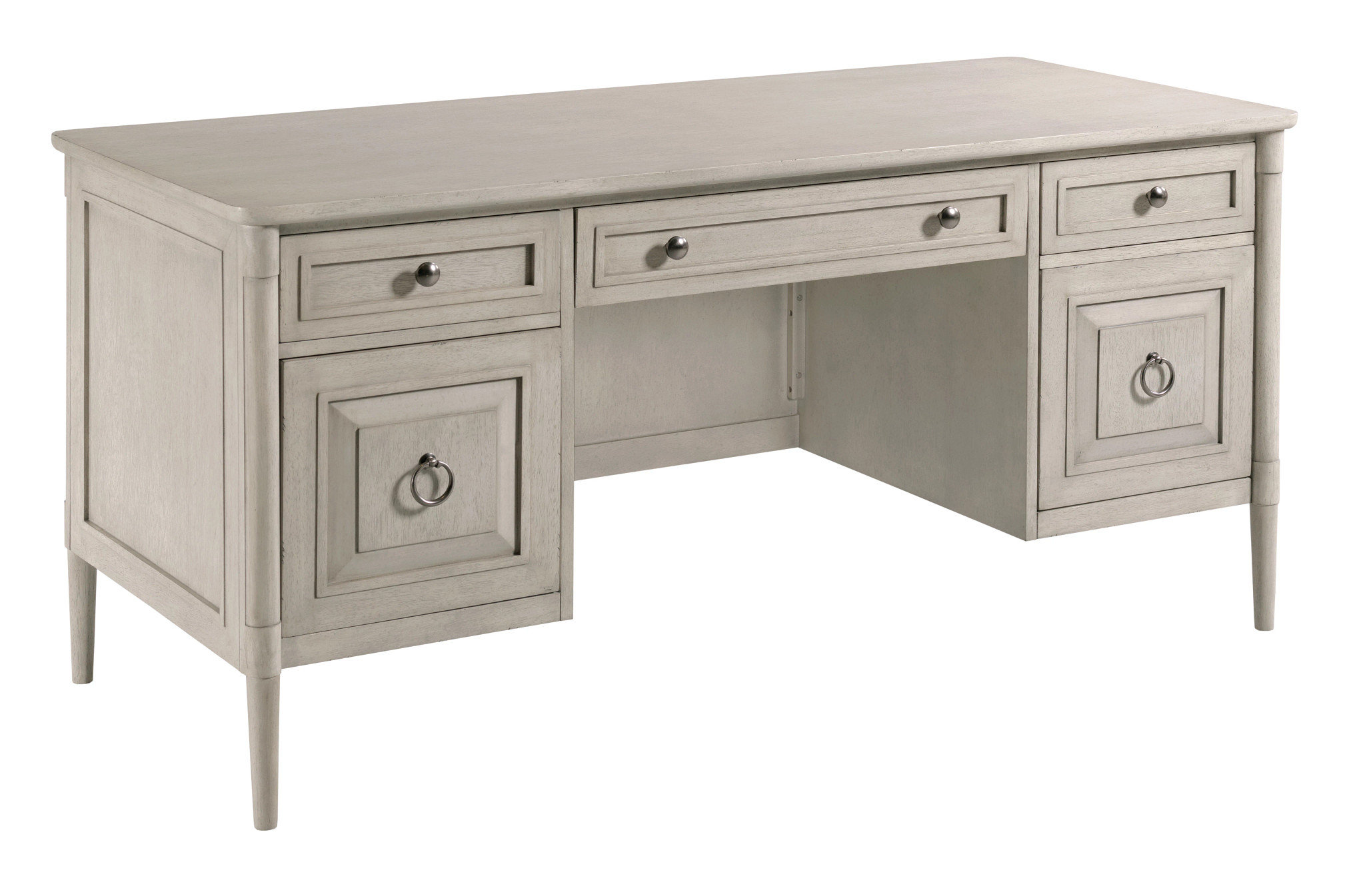 Wildon Home® Ashwyn 64'' W Rectangle Executive Desk with and Cabinet ...