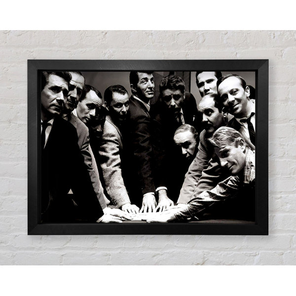 Ebern Designs Frank Sinatra Ocean 11 Original - Single Picture Frame ...
