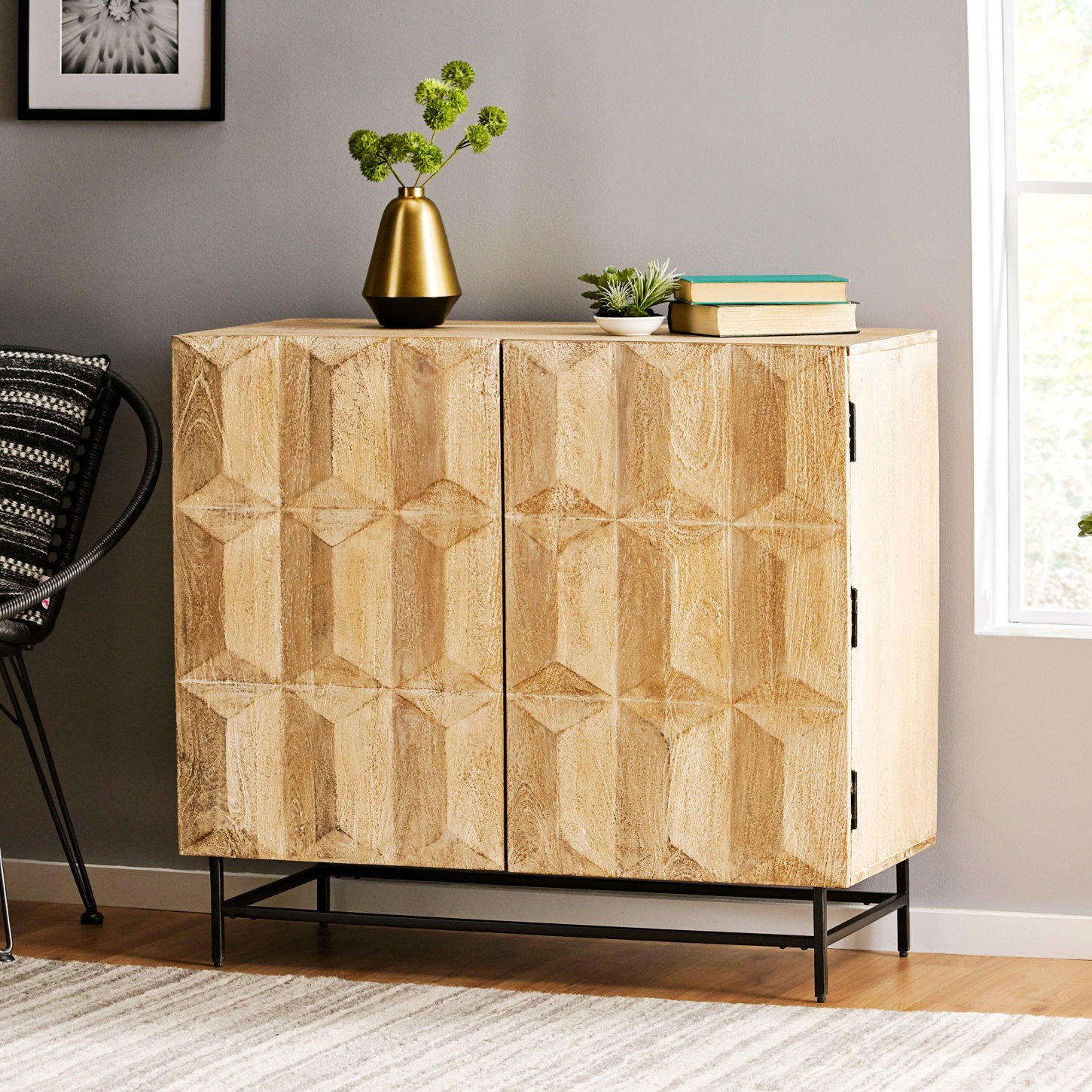 Foundry Select Tyane Accent Cabinet | Wayfair