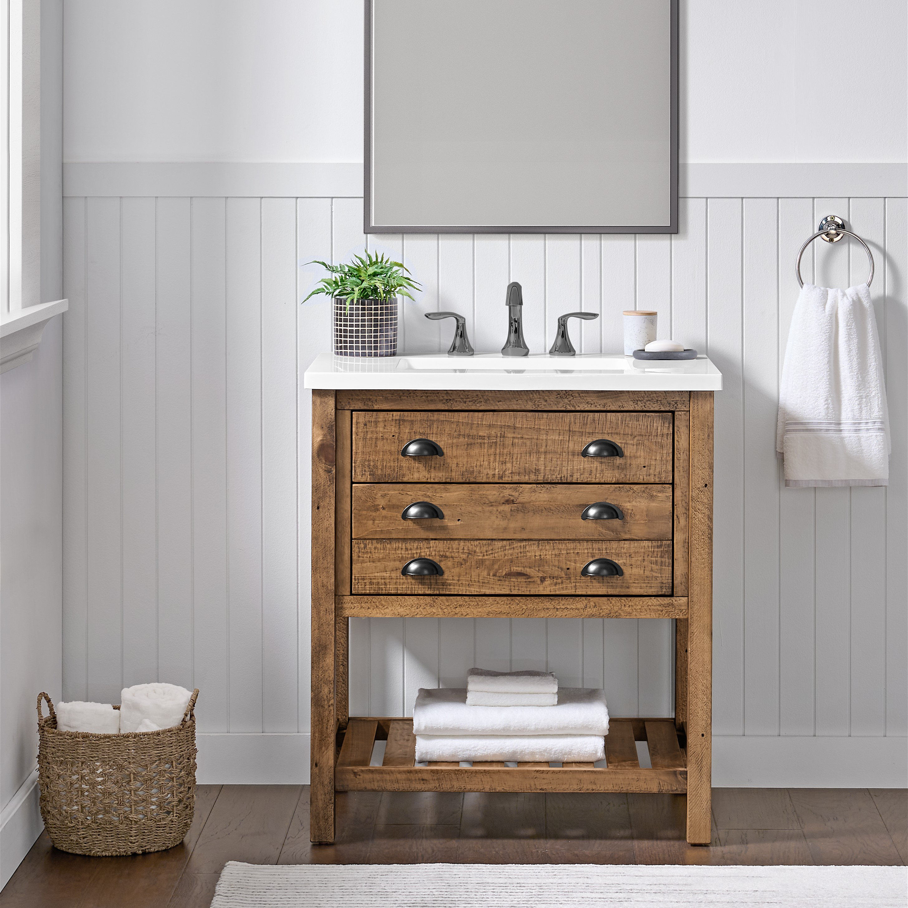 Three Posts Grigg 31'' Free Standing Single Bathroom Vanity with ...