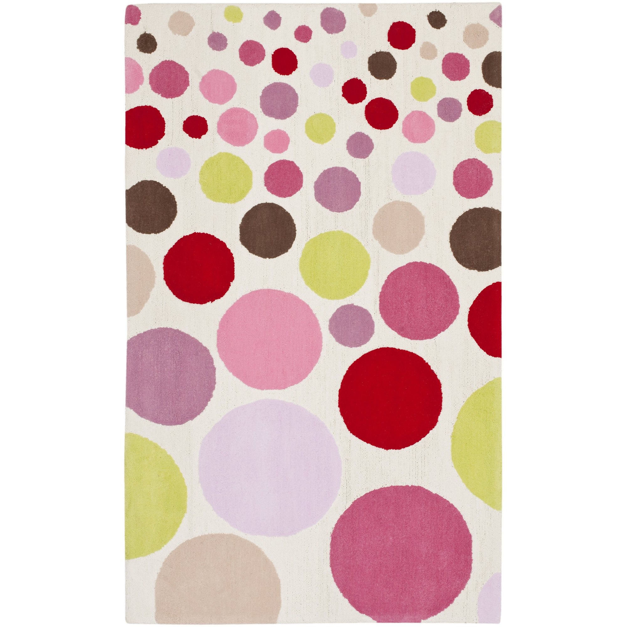 Harriet Bee Claro Cotton Polka Dots Rug | Wayfair