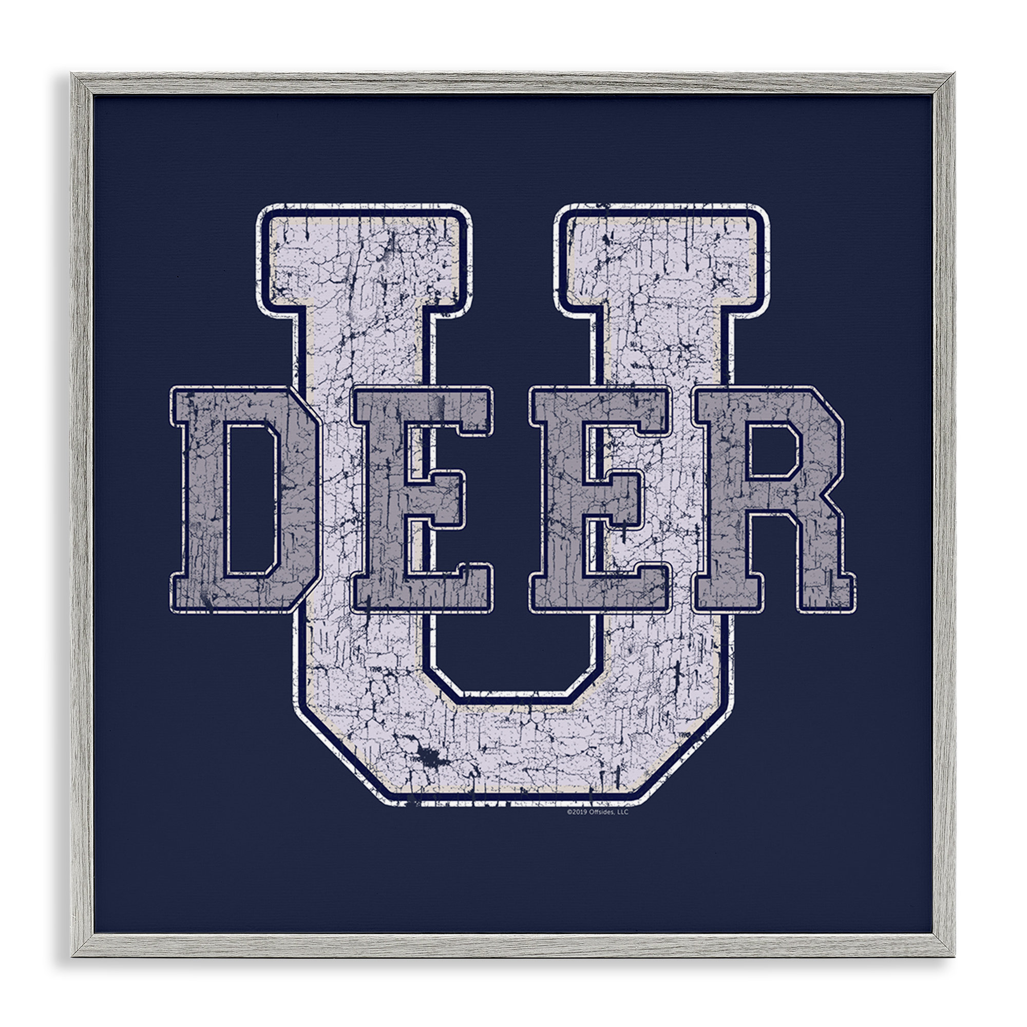 Mercer41 Deer U College Varsity Giclee Art by Spirit Animals/Life Is ...
