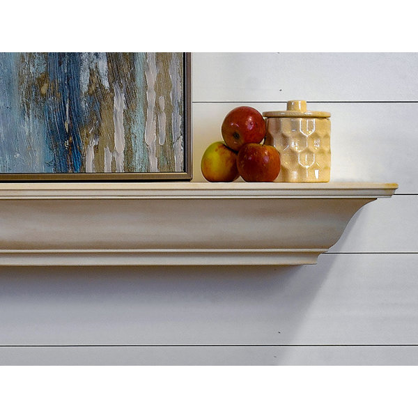 Alcott Hill® Floating Wood Fireplace Mantel Shelf | Wayfair