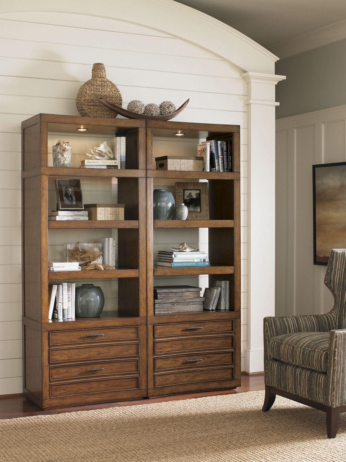 Sligh Longboat Key Crystal Sands Bookcase | Wayfair