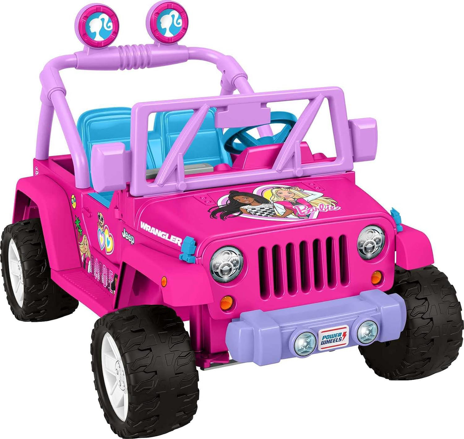 Mattel Barbie Jeep Wrangler Battery Powered Ride On - Wayfair Canada