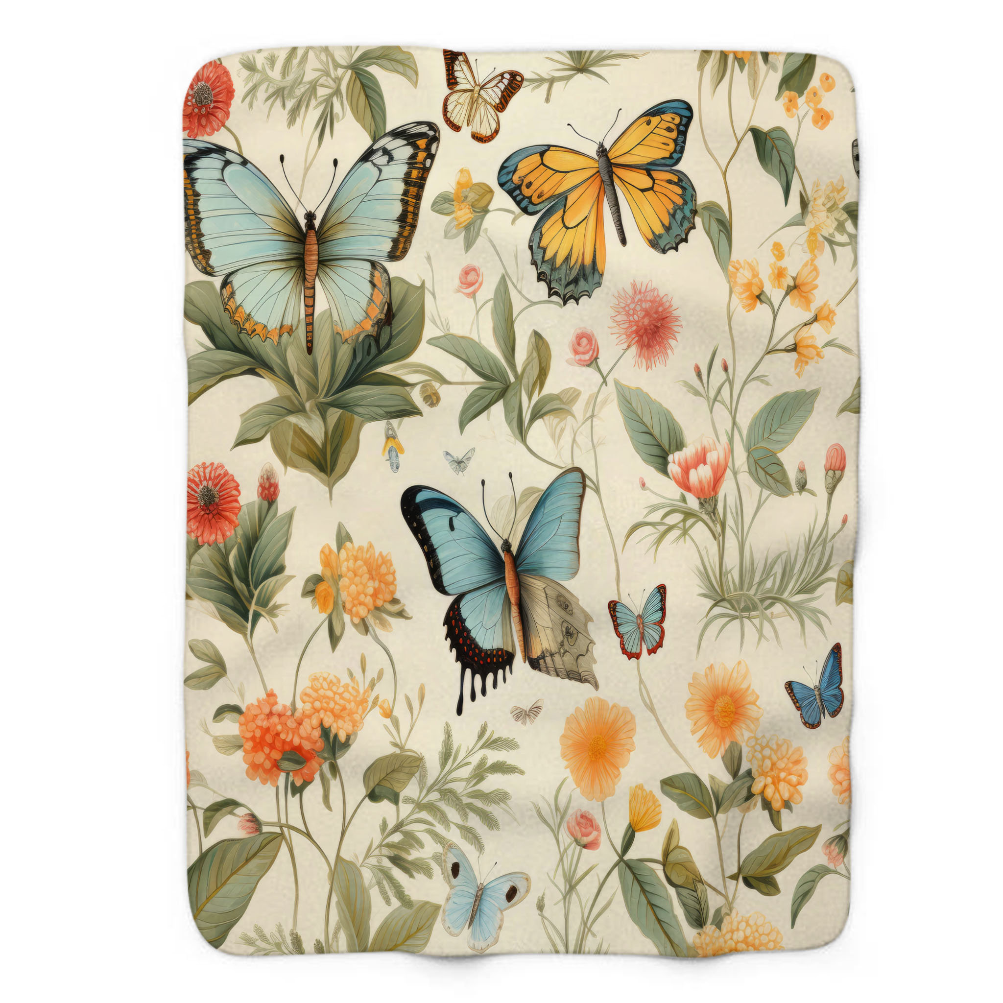 MentionedYou Garden Flutter - 1 Piece Blanket | Wayfair