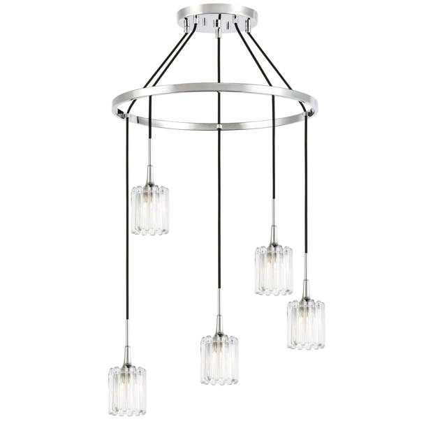 House of Hampton® Romona 5 - Light Cluster Pendant | Wayfair