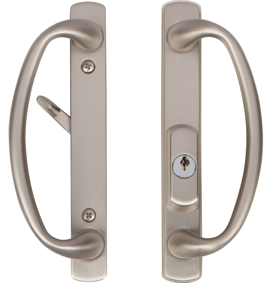 Rockwell Security Charlotte Offset Sliding Door Handle (Mortise Lock ...
