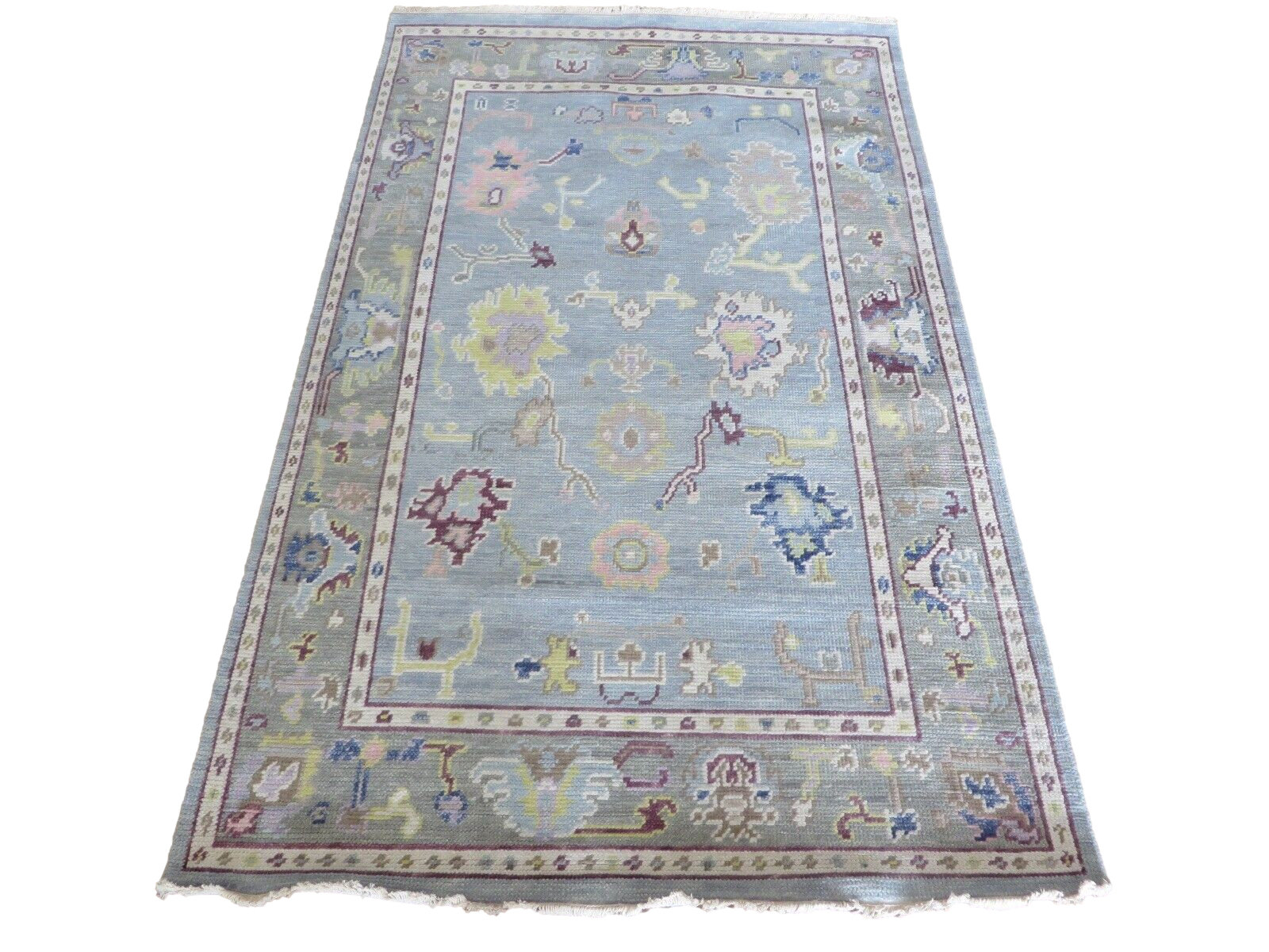 Bungalow Rose One-of-a-Kind Rectangle Greysyn Rectangle 3'11" X 6'3 ...