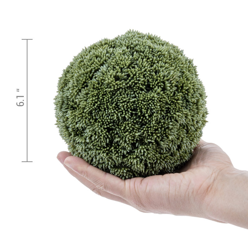 Primrue 2-Piece Artificial Fake Topiary Ball Plants | Wayfair