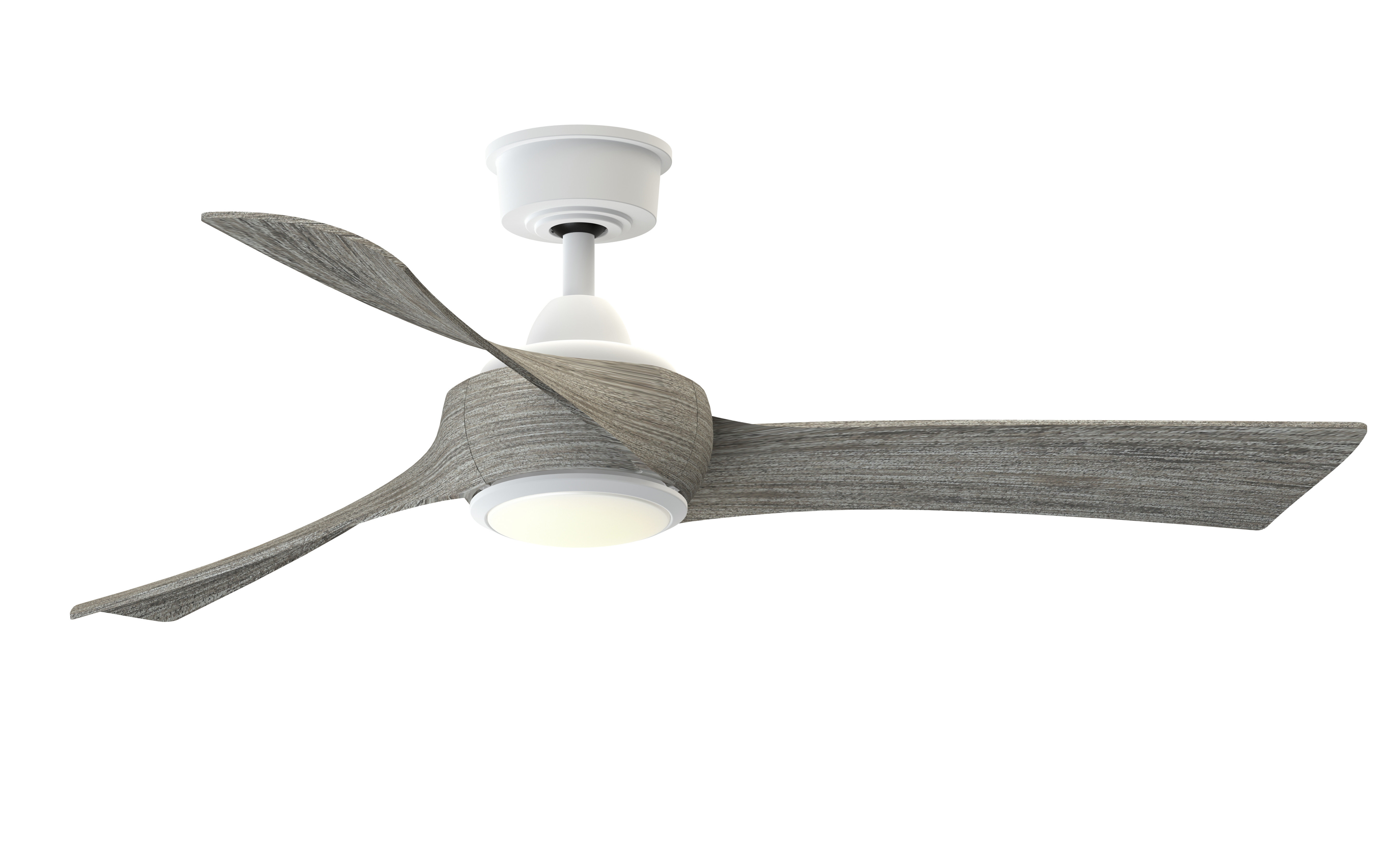 Fanimation Wrap Custom 82 Inch Indoor/Outdoor Smart Ceiling Fan With ...